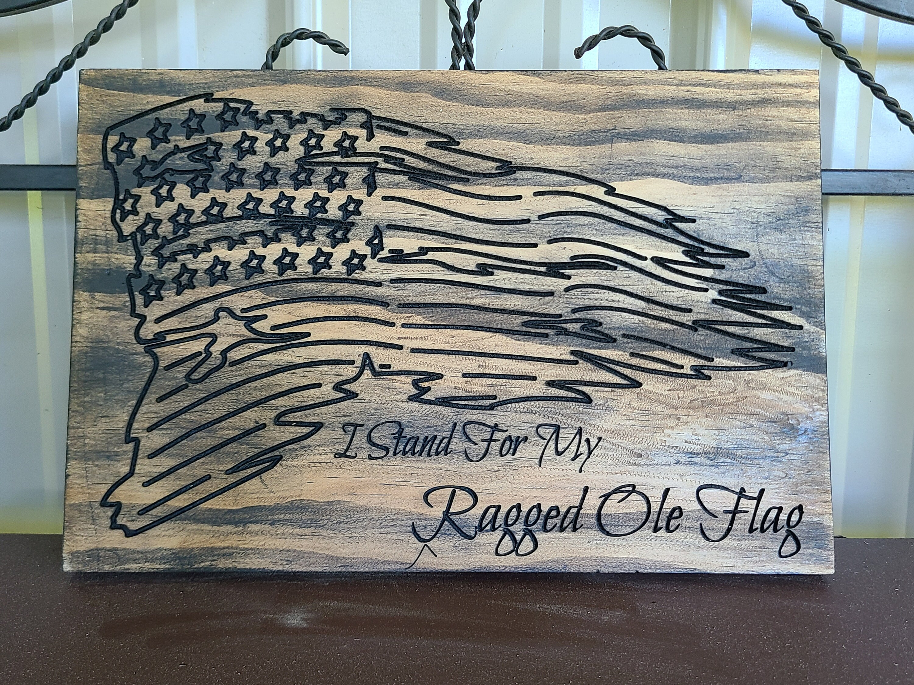 Ole Ragged Flag - Etsy