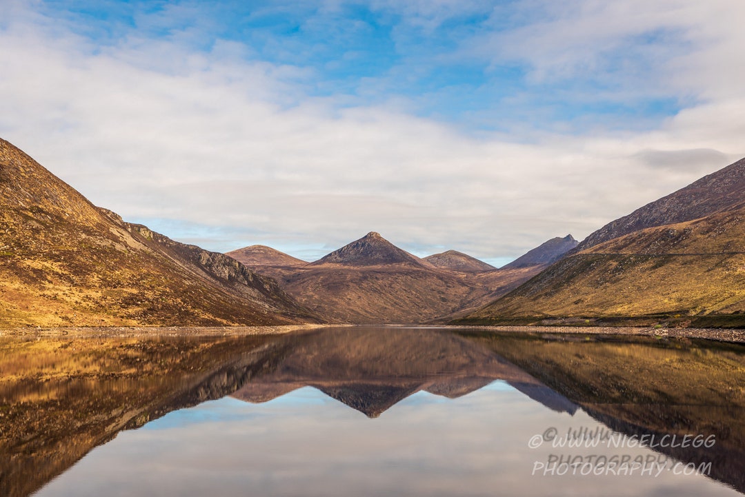 Mourne Mountains Silent Valley Mournes Northern Ireland Slieve Doan ...