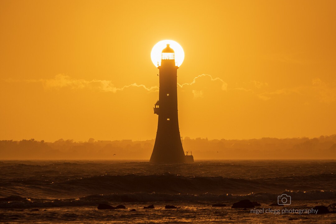 Cranfield Beach Haulbowline Lighthouse Carlingford Lough Print Canvas ...