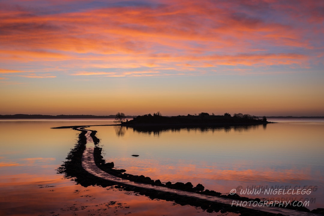 Island Hill Sunrise Strangford Lough Comber Newtownards Northern ...