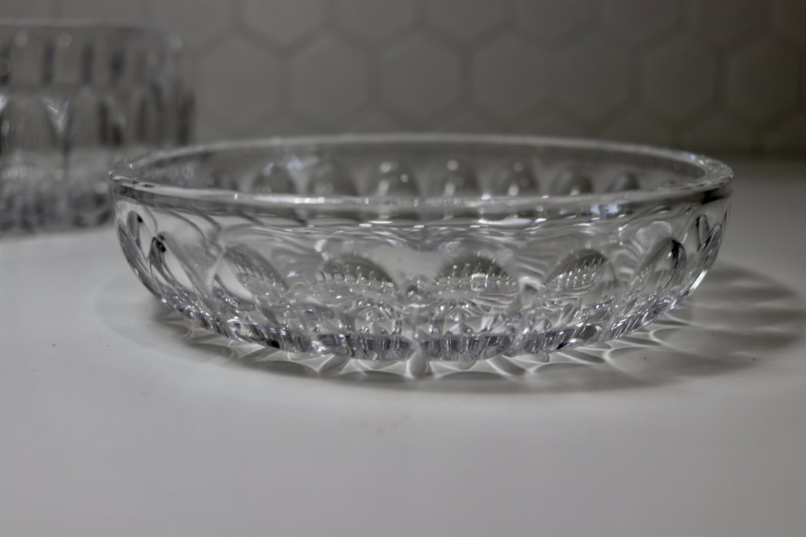 Vintage Cut Lead Crystal Glass Bowls. Vintage Crystal Bowls. Vintage ...