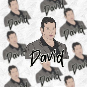 Love on the Spectrum - David - Sticker - Etsy