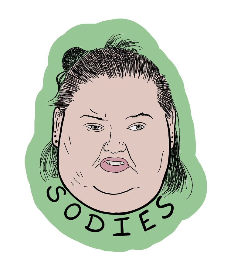 1000lb Sisters Amy SODIES Sticker - Etsy