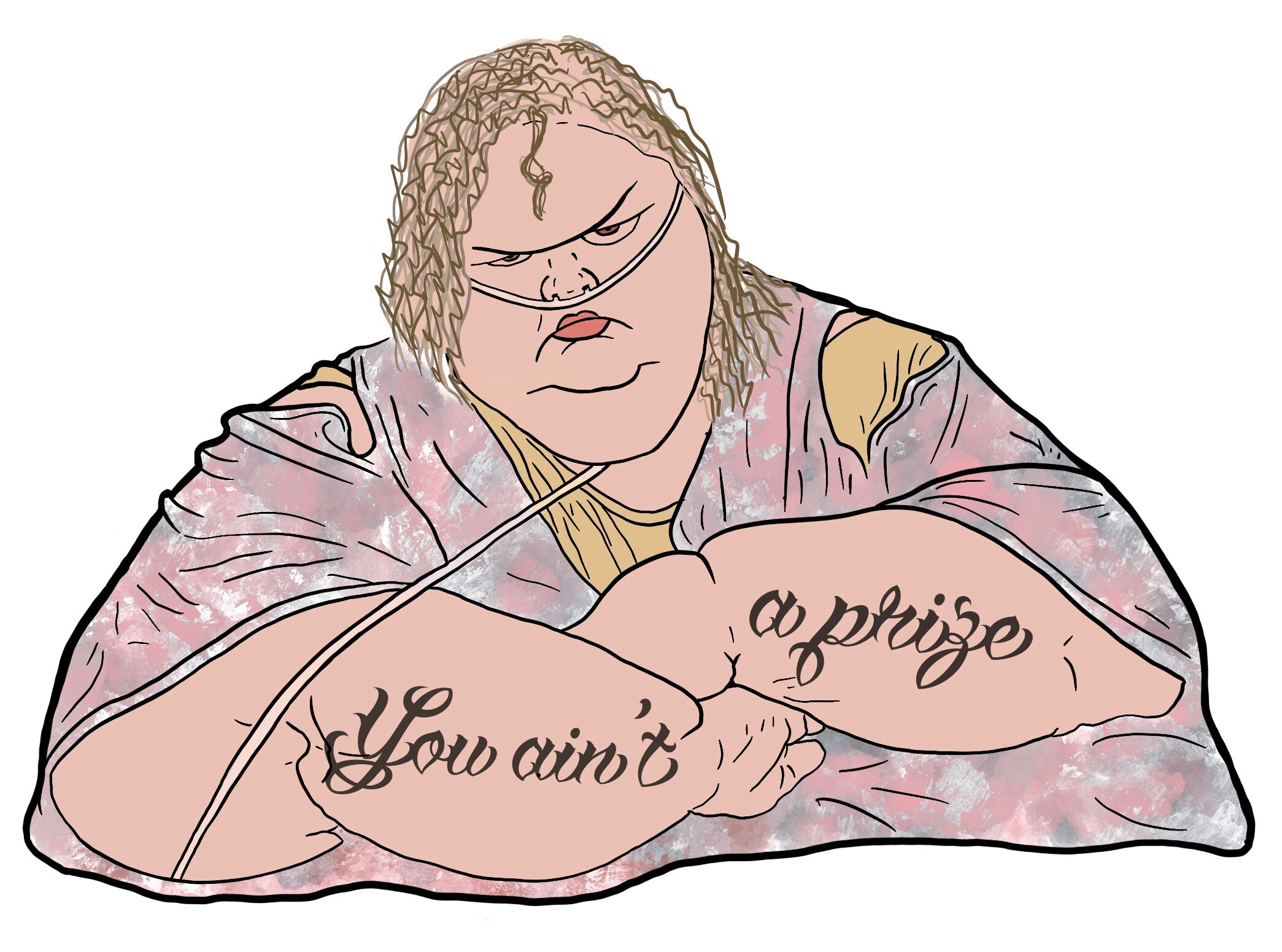 1000lb Sisters Tammy You Aint a Prize Sticker - Etsy
