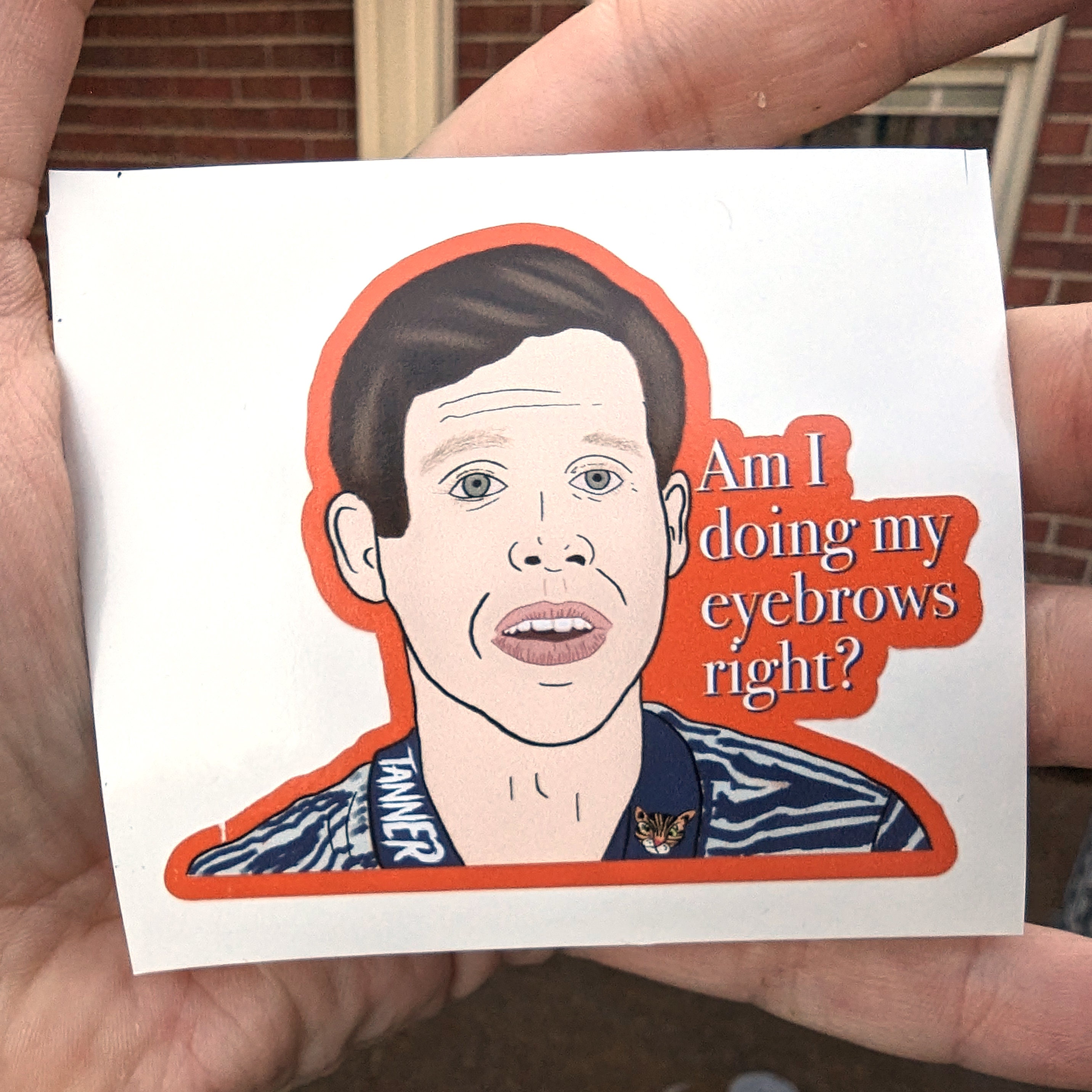 Love on the Spectrum Tanner Sticker - Etsy