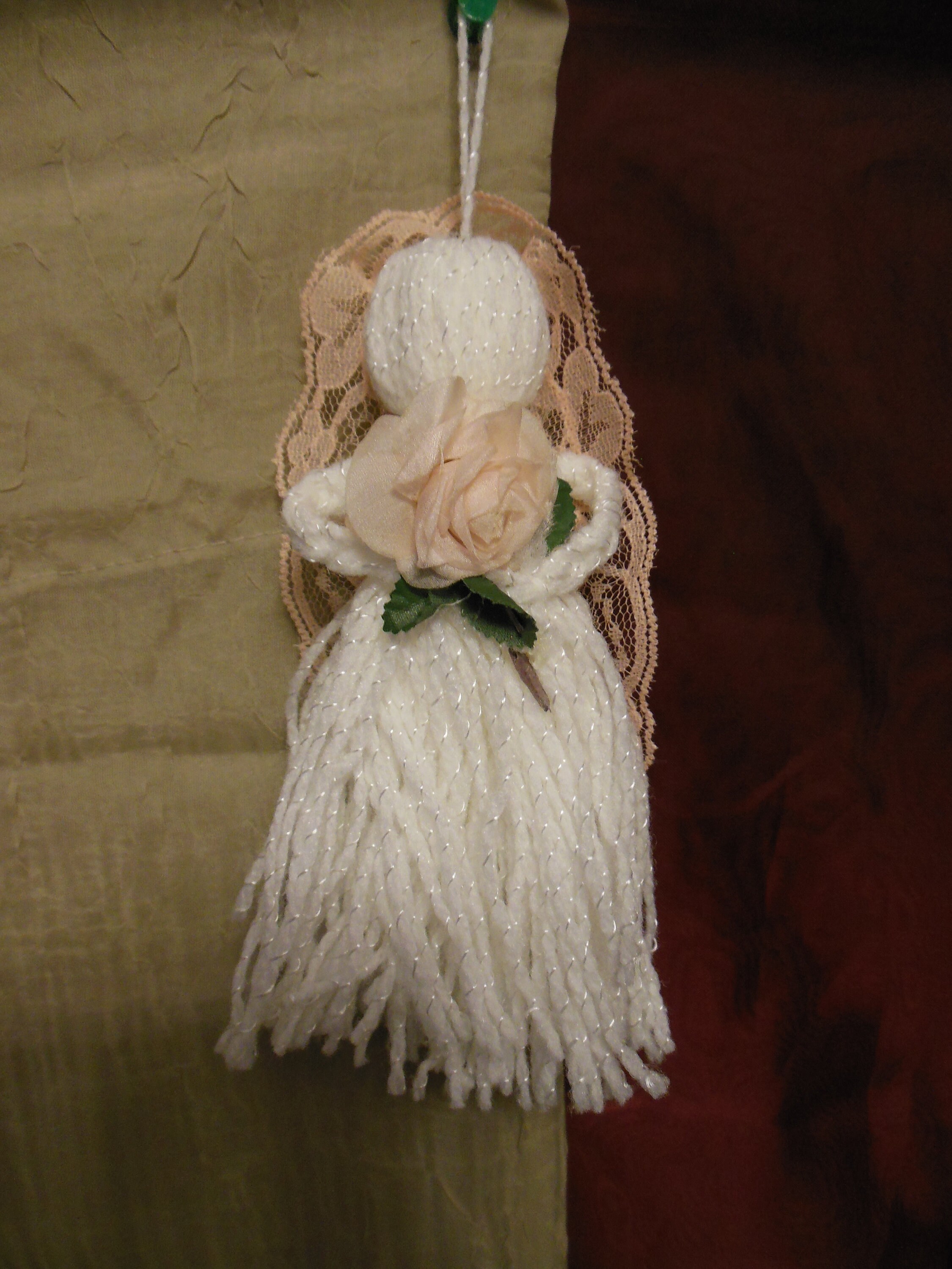 Little Yarn Angels - Hanging Angels - Multiple Colors - You Choose ...