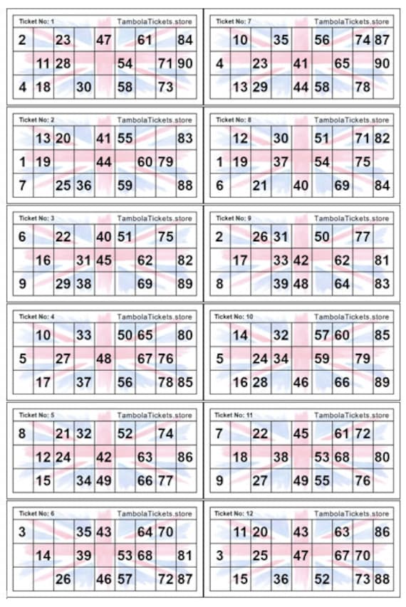 Tambola Ticket 33 Pages 12 Tickets Per Page 400 Unique Etsy Tambola tambola-ticket-33-pages-12-tickets-per-page-400-unique-etsy-tambola