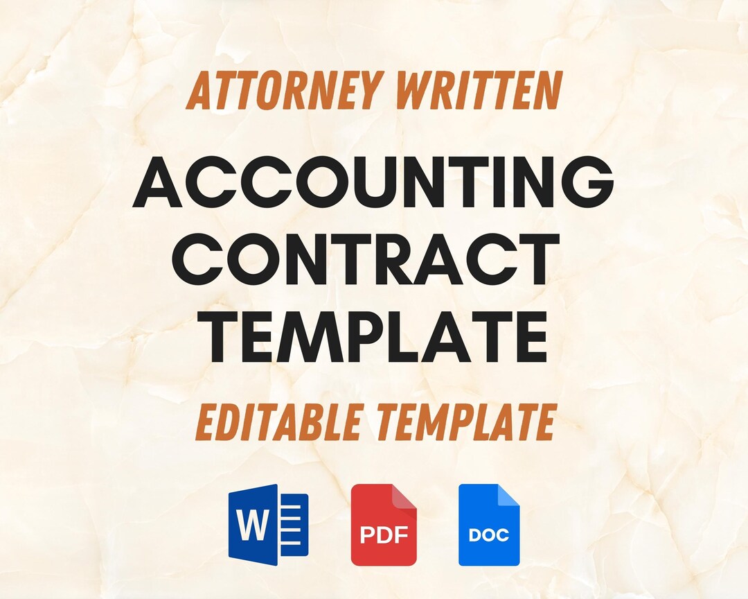Accounting Contract Template | Services Agreement | Financial ...