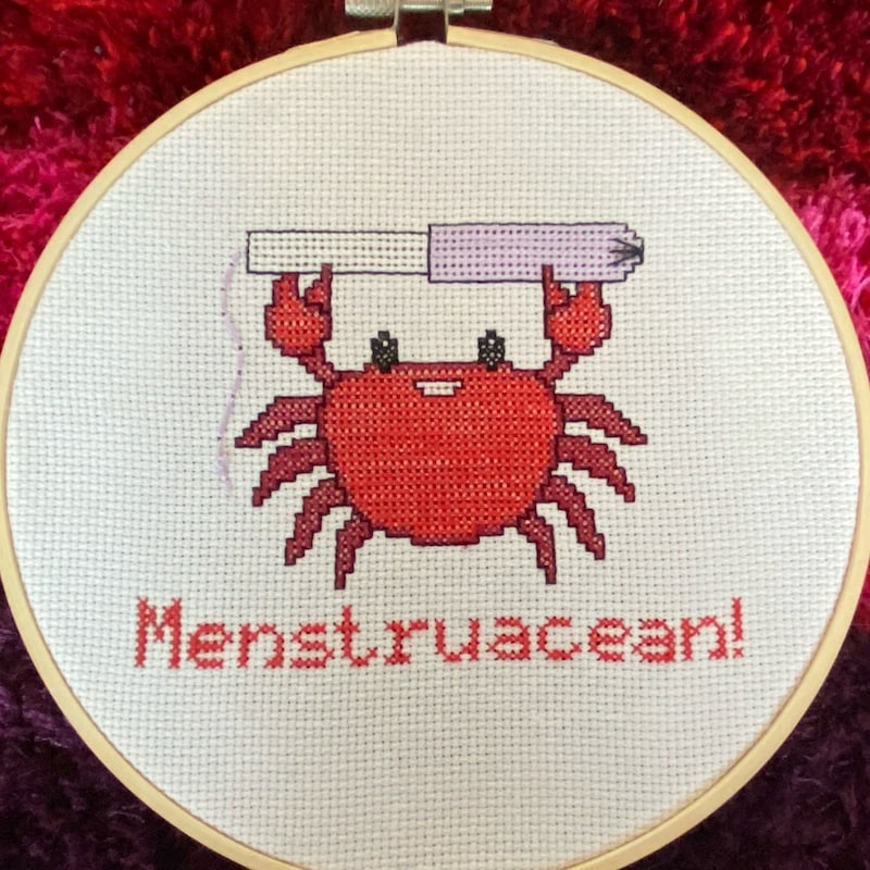 Menstruation Crustacean - Etsy