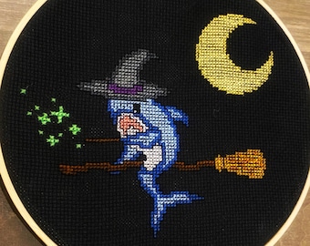 Blahaj Cross Stitch Pattern - Etsy