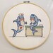 Biting Booth Shark Cross Stitch Pattern PDF - Etsy