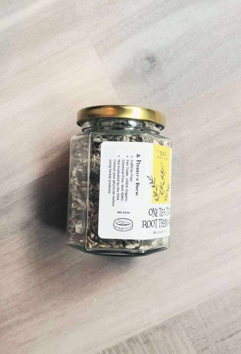 One Tea to Root Them All, a Hobbit's Brew, Rings of Power, Lord of the ...