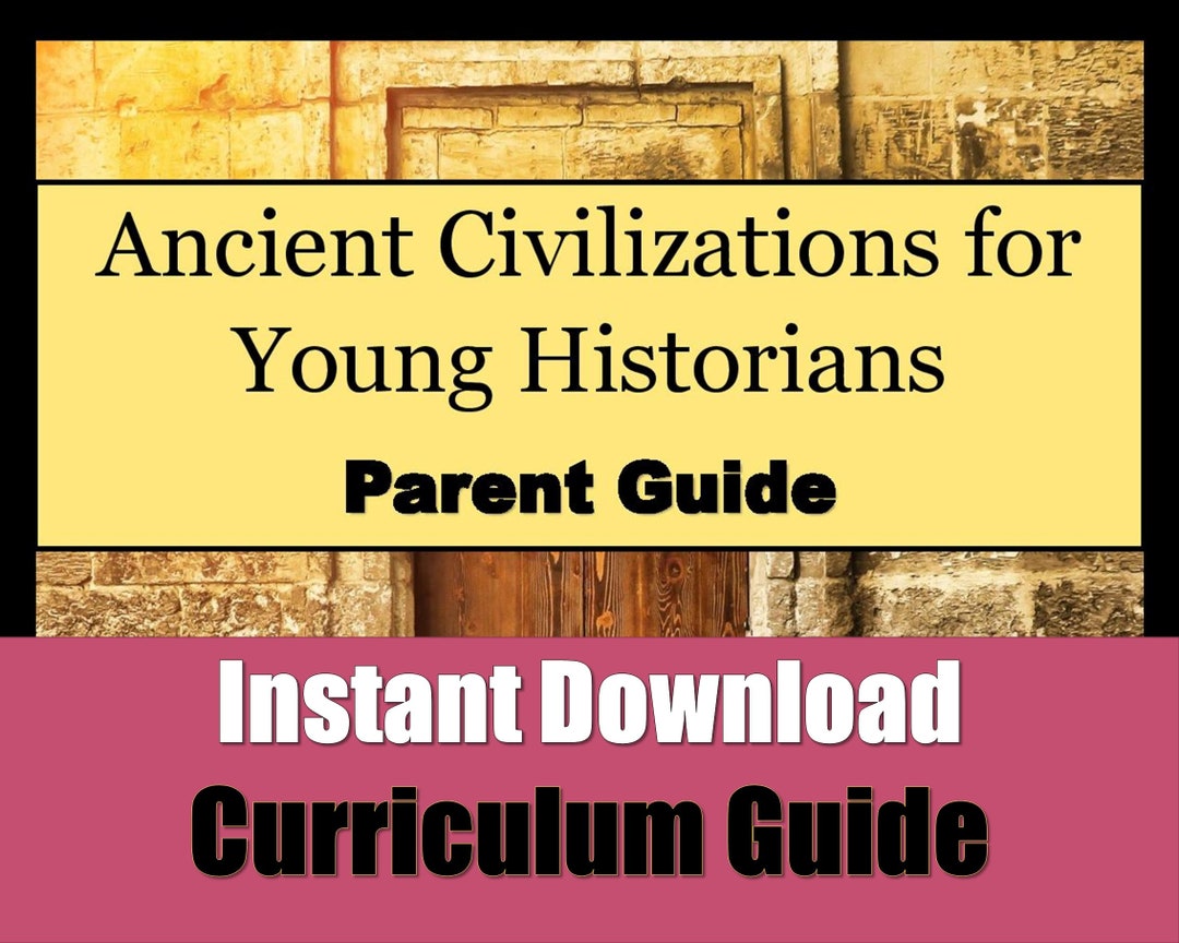 Ancient History/ Ancient Civilizations Curriculum Guides - Etsy