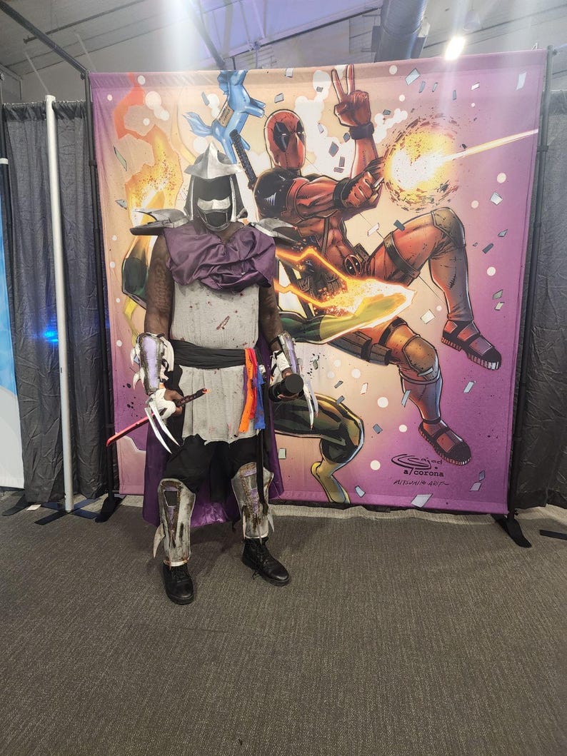 SHREDDER Cosplay Full Costume - Etsy
