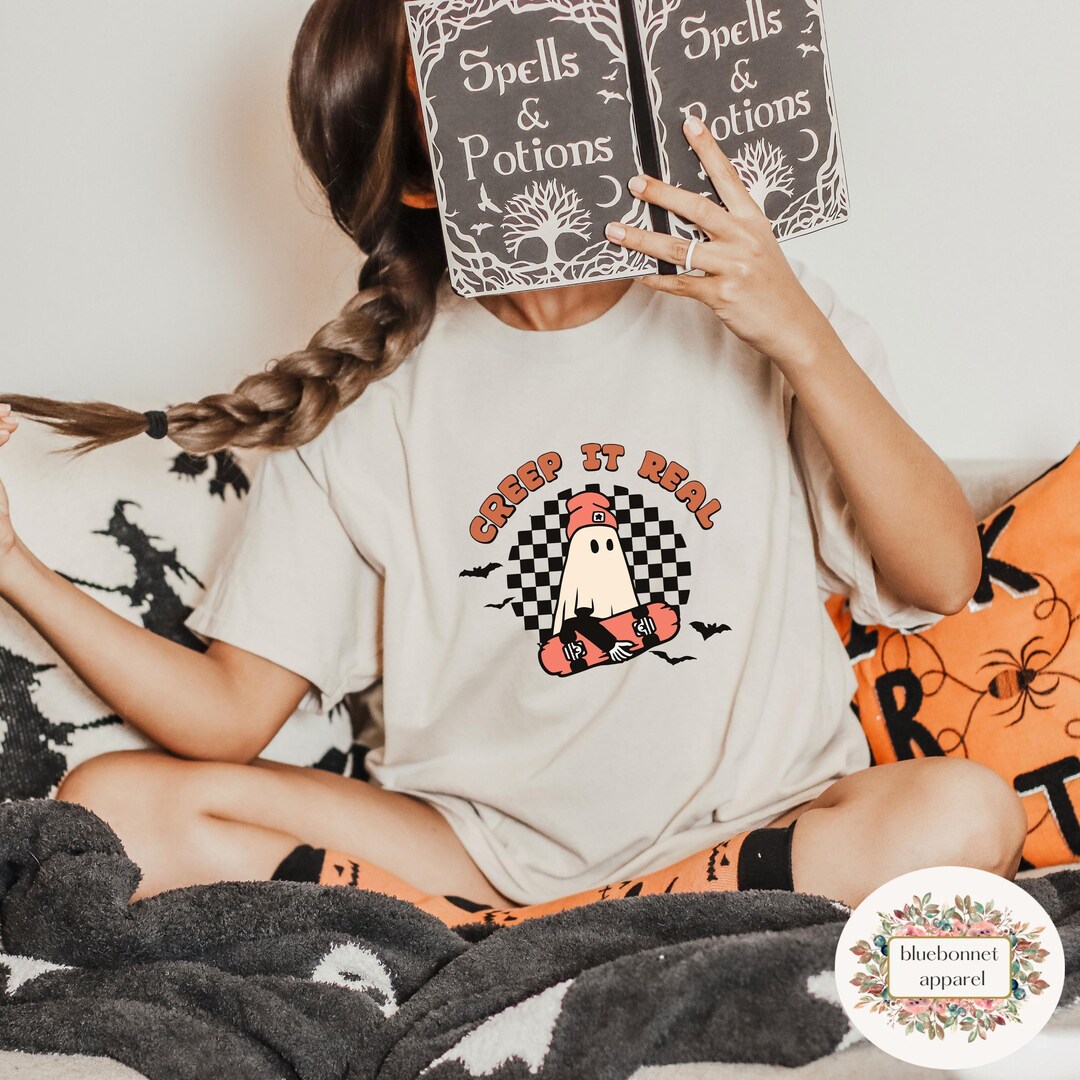 Creep It Real Shirt, Halloween T-shirt, Halloween Outfit, Fall Shirt ...