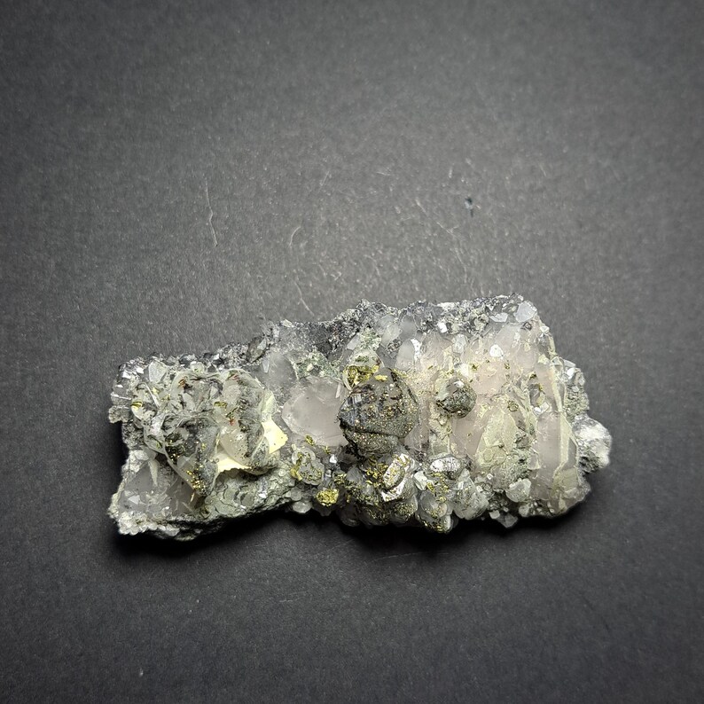 Magical Minerals Gray Calcite Perite Natural Crystal Deco Home Crystal ...