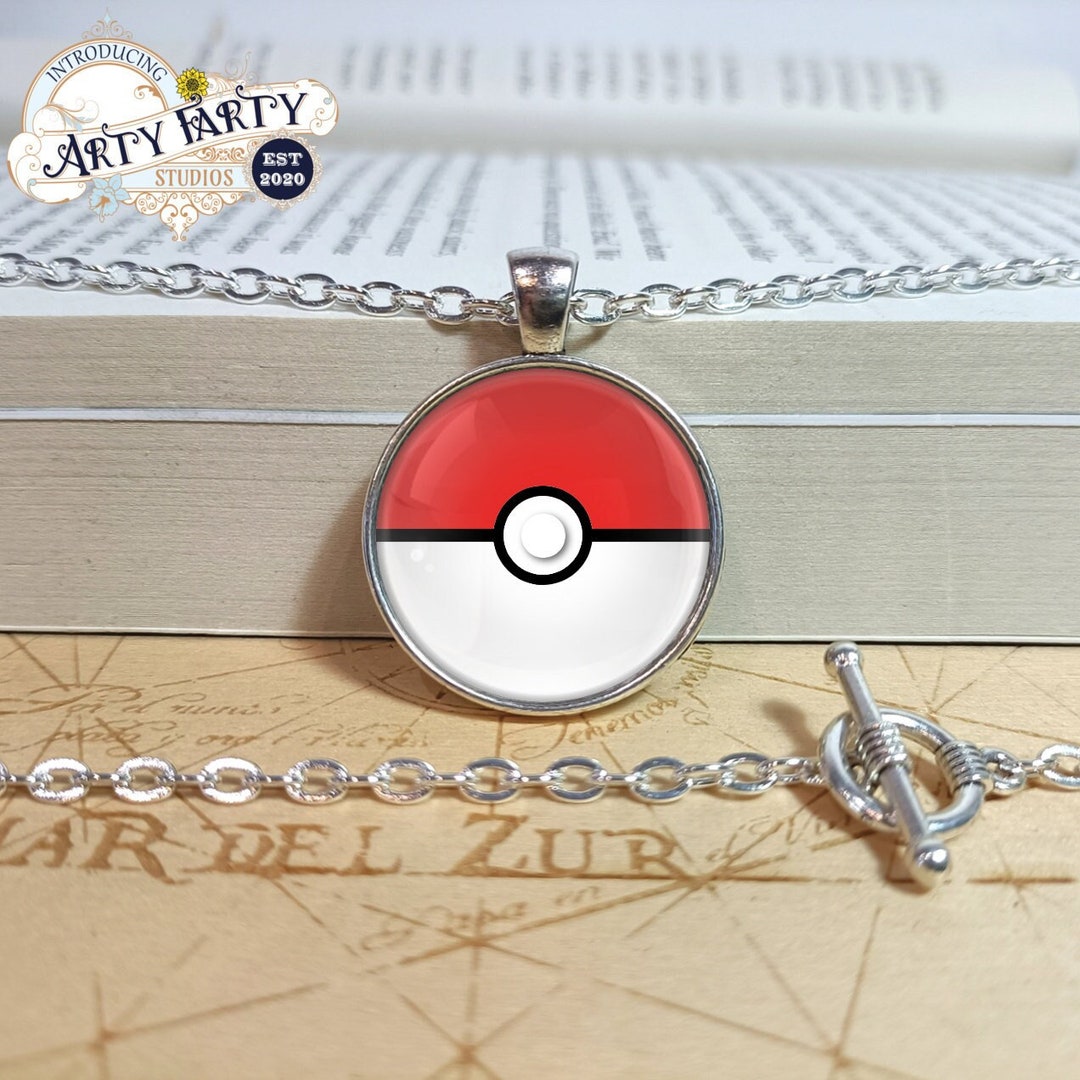 Pokemon Ball Necklace Pokemon Necklace Pokemon Ball Jewelry - Etsy