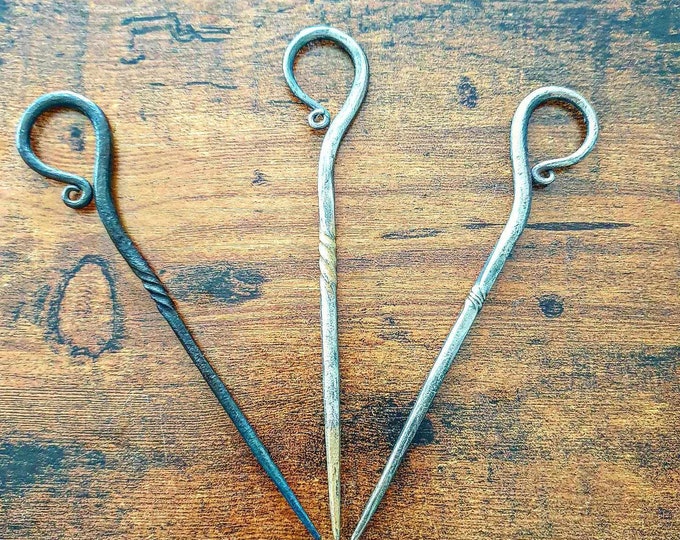 Forged Hair Pin - Etsy