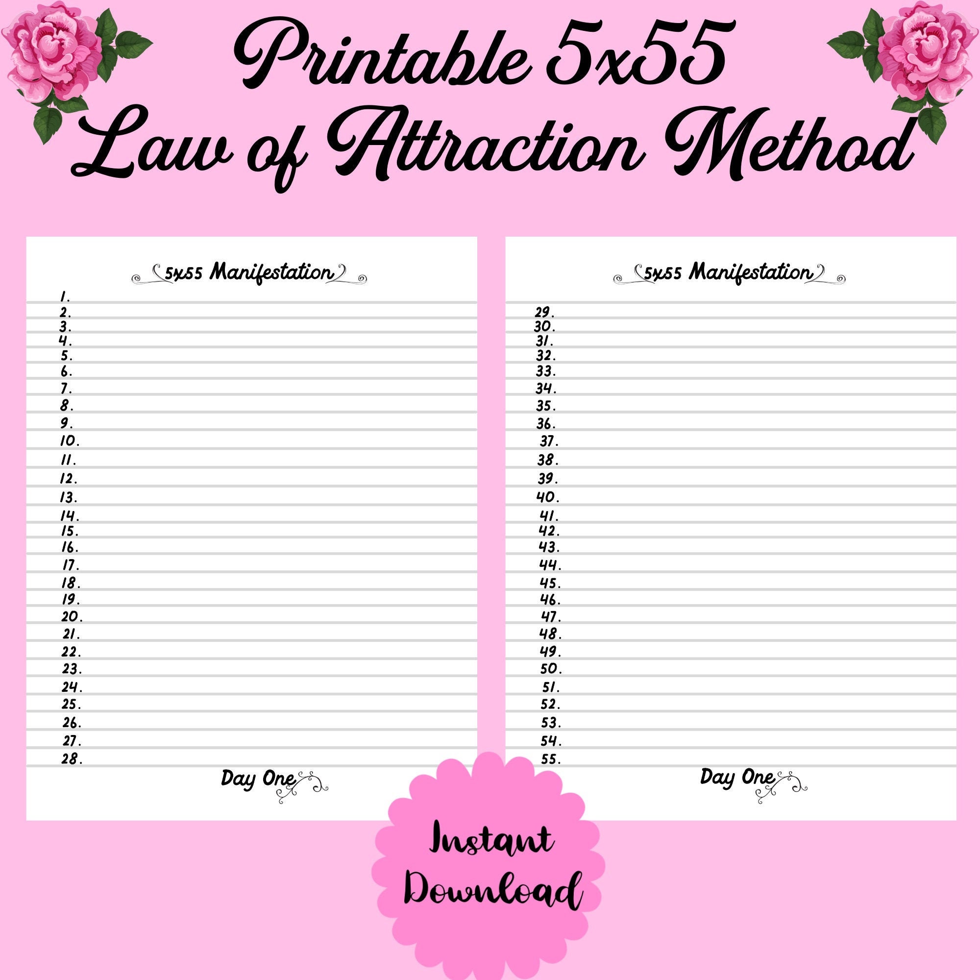 What is 5×55 manifestation method? – Meaning Of Number