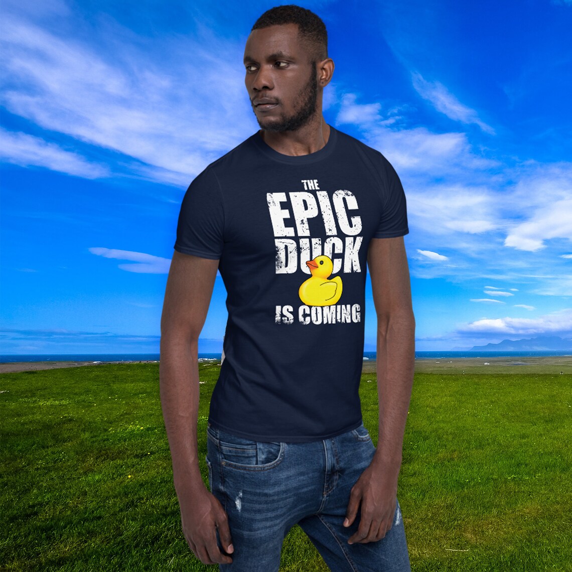 The Epic Duck is Coming Shirt Teh Epik Duck is Coming Roblox | Etsy