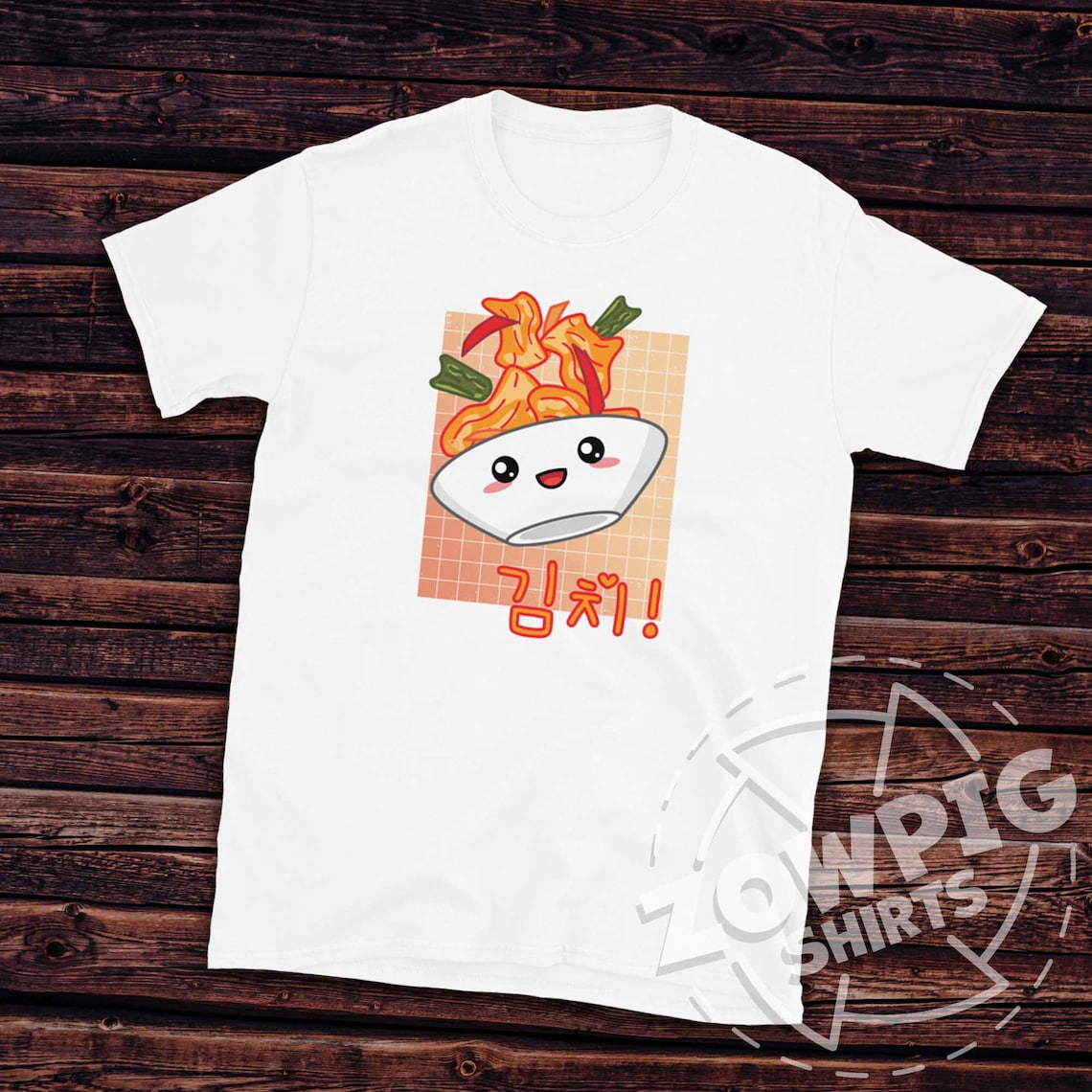 Kimchi Shirt, Kimchi T Shirt, Cute Kawaii Kimchi Retro 90s Aesthetic ...