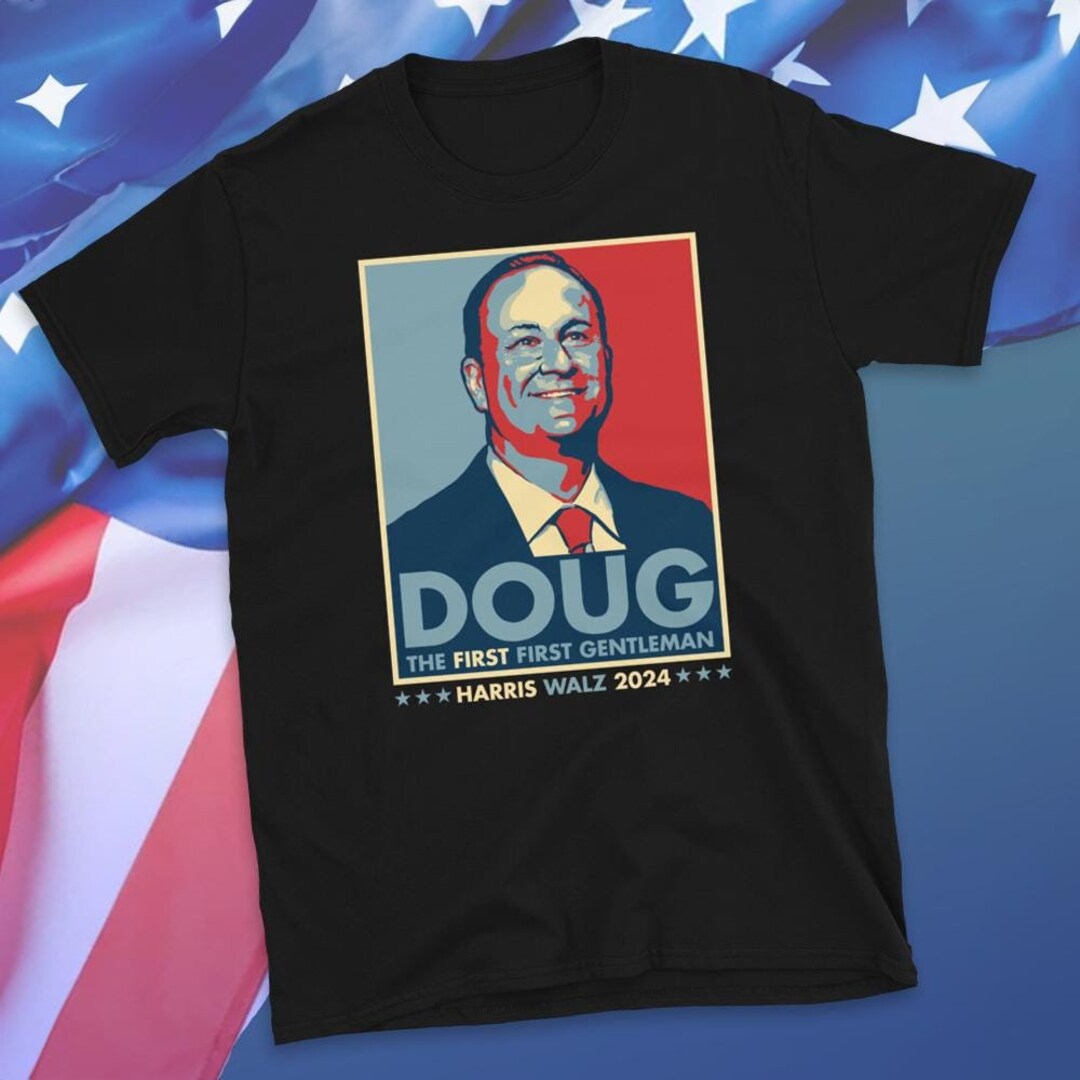 DOUG EMHOFF the 1st First Gentleman Douglas Emhoff Harris Walz 2024 ...
