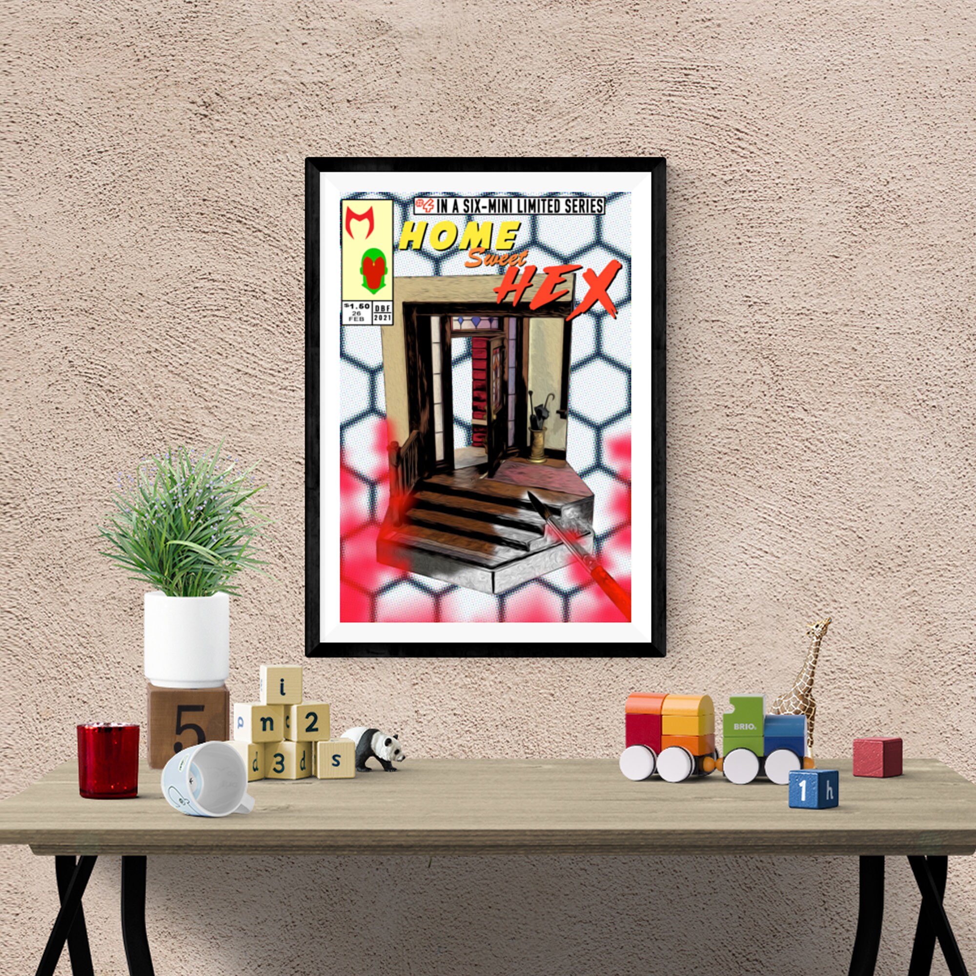 Home Sweet Hex #4 | Print {DIGITAL DOWNLOAD} - Etsy