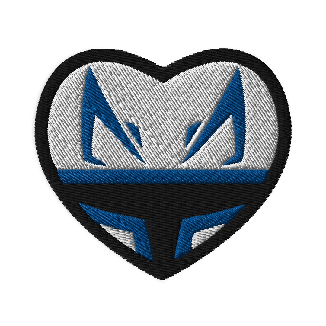 Captain Rex Heart Embroidered Patches - Etsy