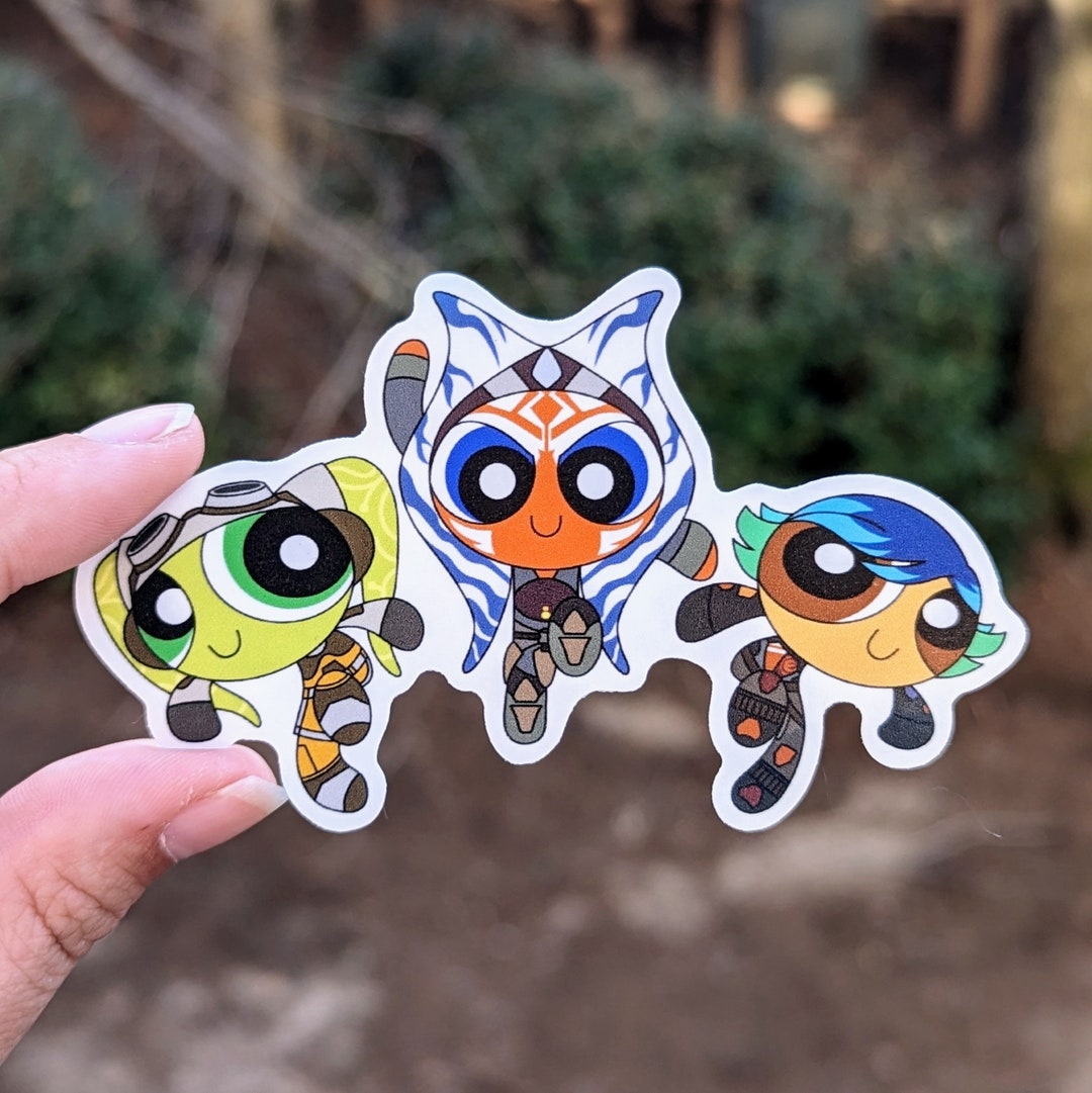 Rebels Powerpuff Girls Crossover Sticker - Etsy