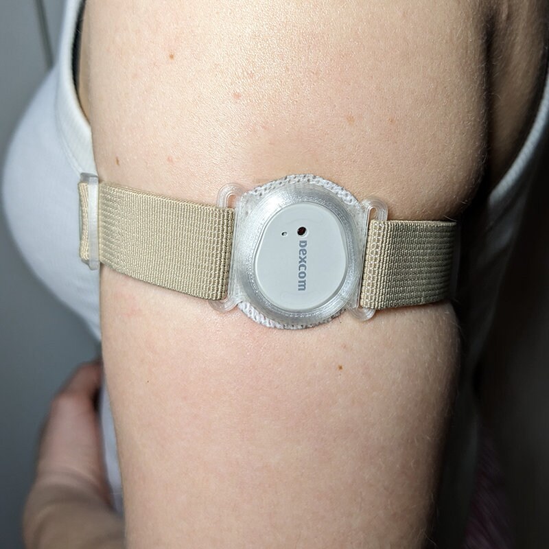 Dexcom G7 Fixation Strap Fixation Holder With Adjustable Wrist Strap ...