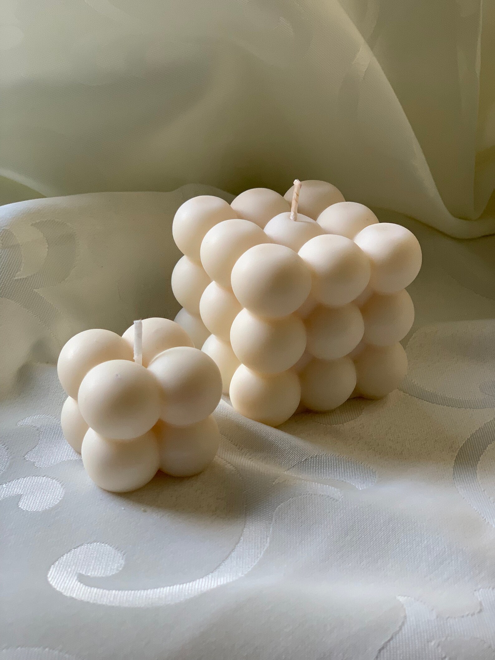 Bubble Candle Candle Cubes Mini Bubble Candle Soy Wax - Etsy