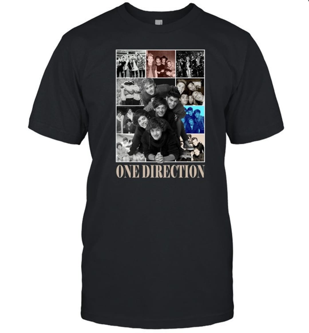 Direction Concert Shirt, 1D One Direction Band, 1D Tee, One Direction ...