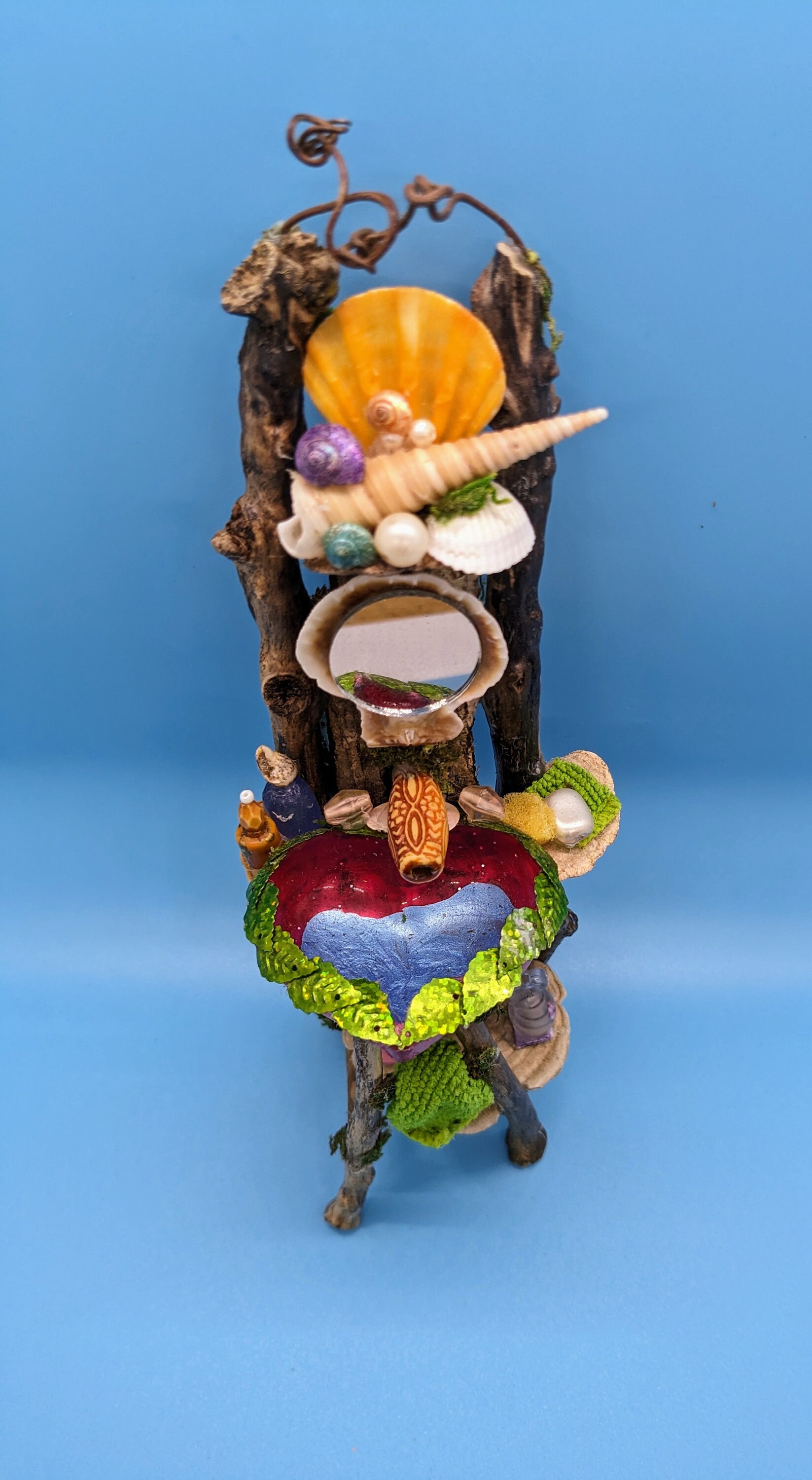 Heart Sink and Shells Fairy Vanity Sink - Etsy