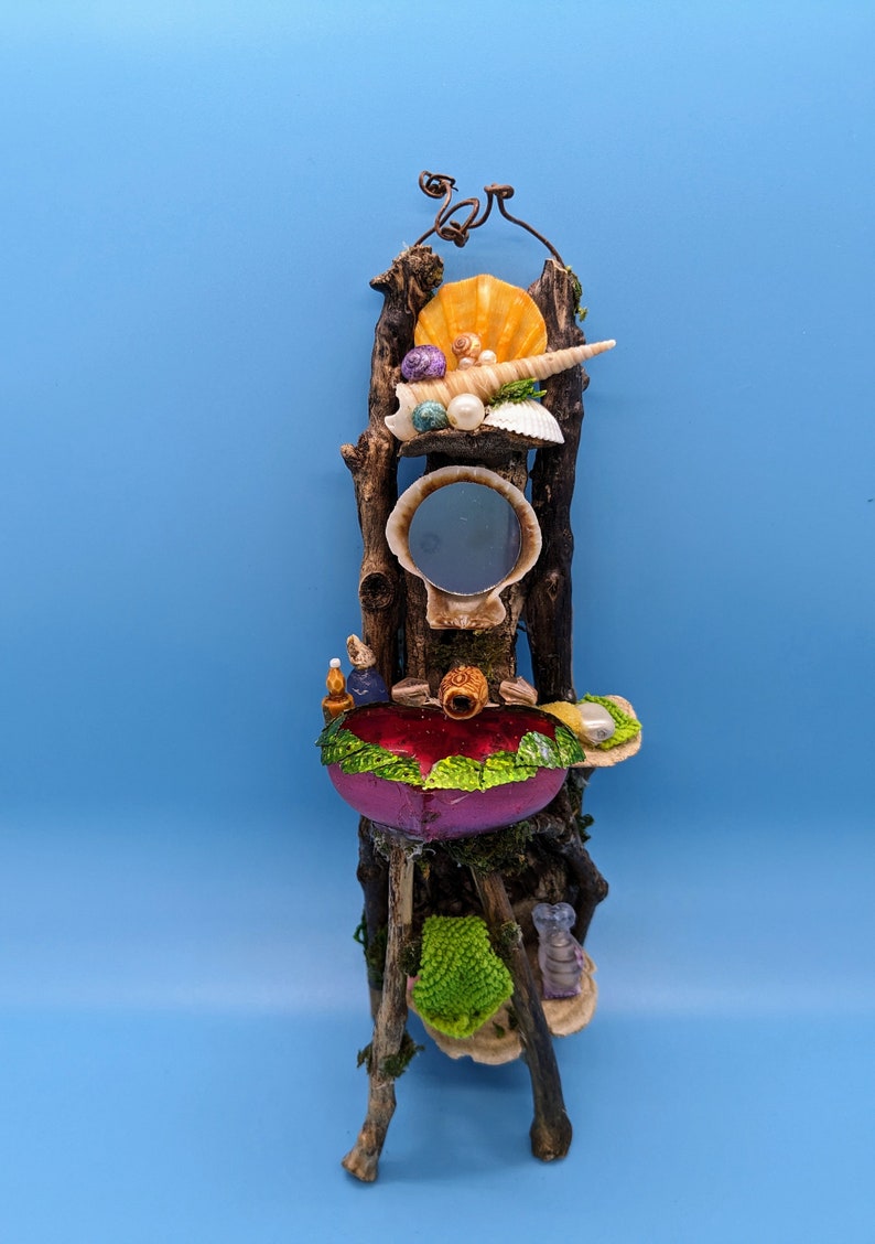 Heart Sink and Shells Fairy Vanity Sink - Etsy