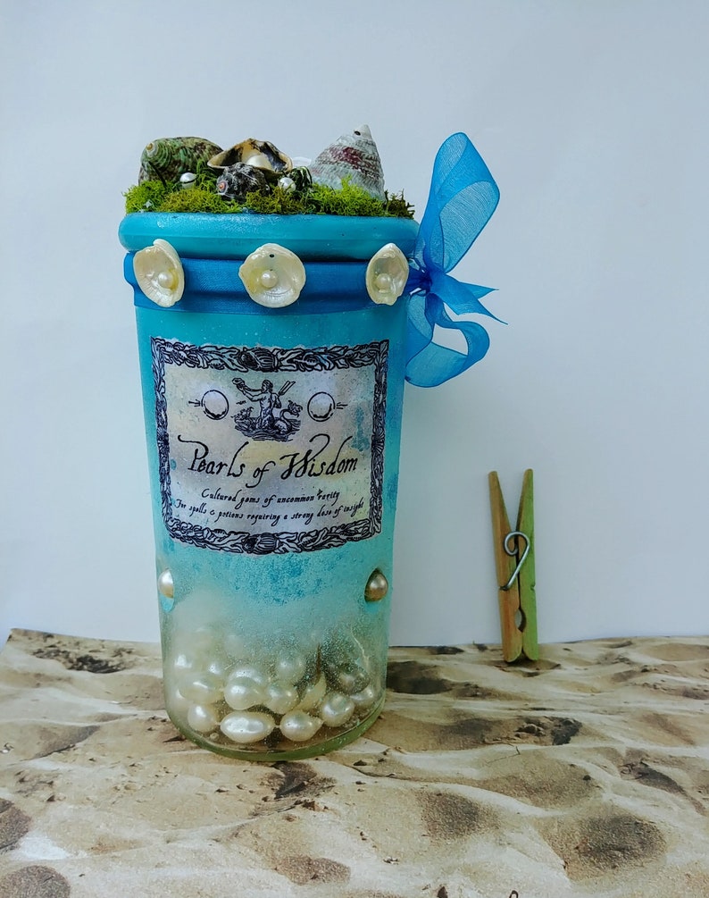 Pearls of Wisdom Altered Potion Bottle Magic Potion - Etsy