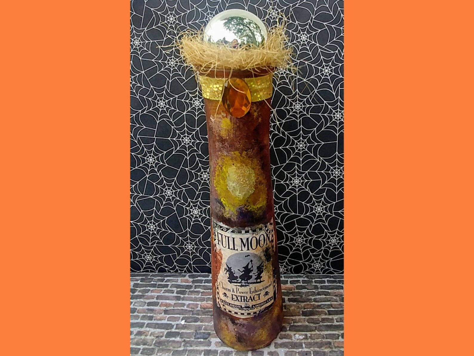 Full Moon Extract Altered Potion Bottle Apothecary Bottle - Etsy