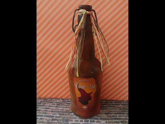 Toad Ale Potion Bottle Halloween Décor Apothecary Bottle | Etsy