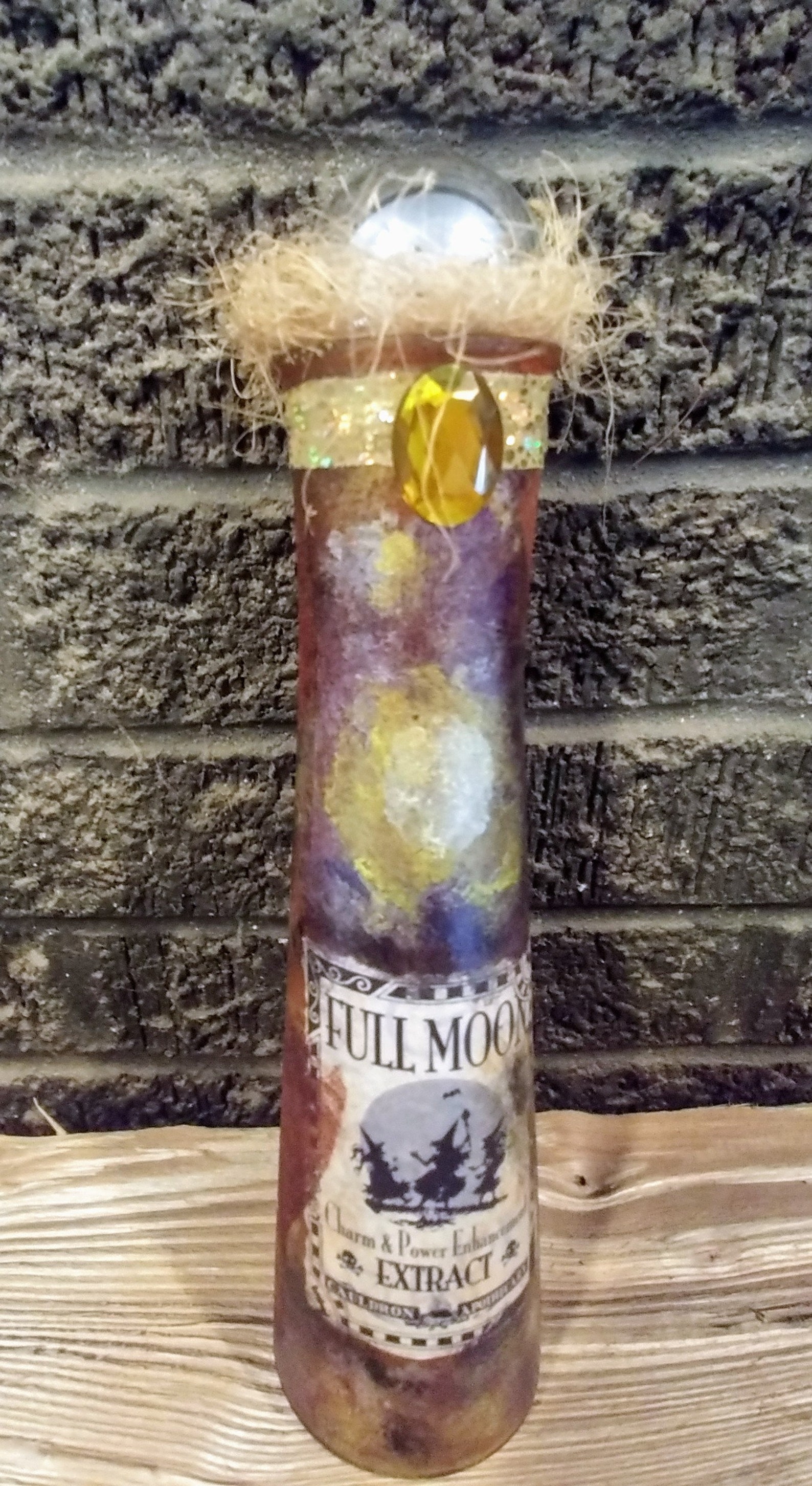 Full Moon Extract Altered Potion Bottle Apothecary Bottle - Etsy