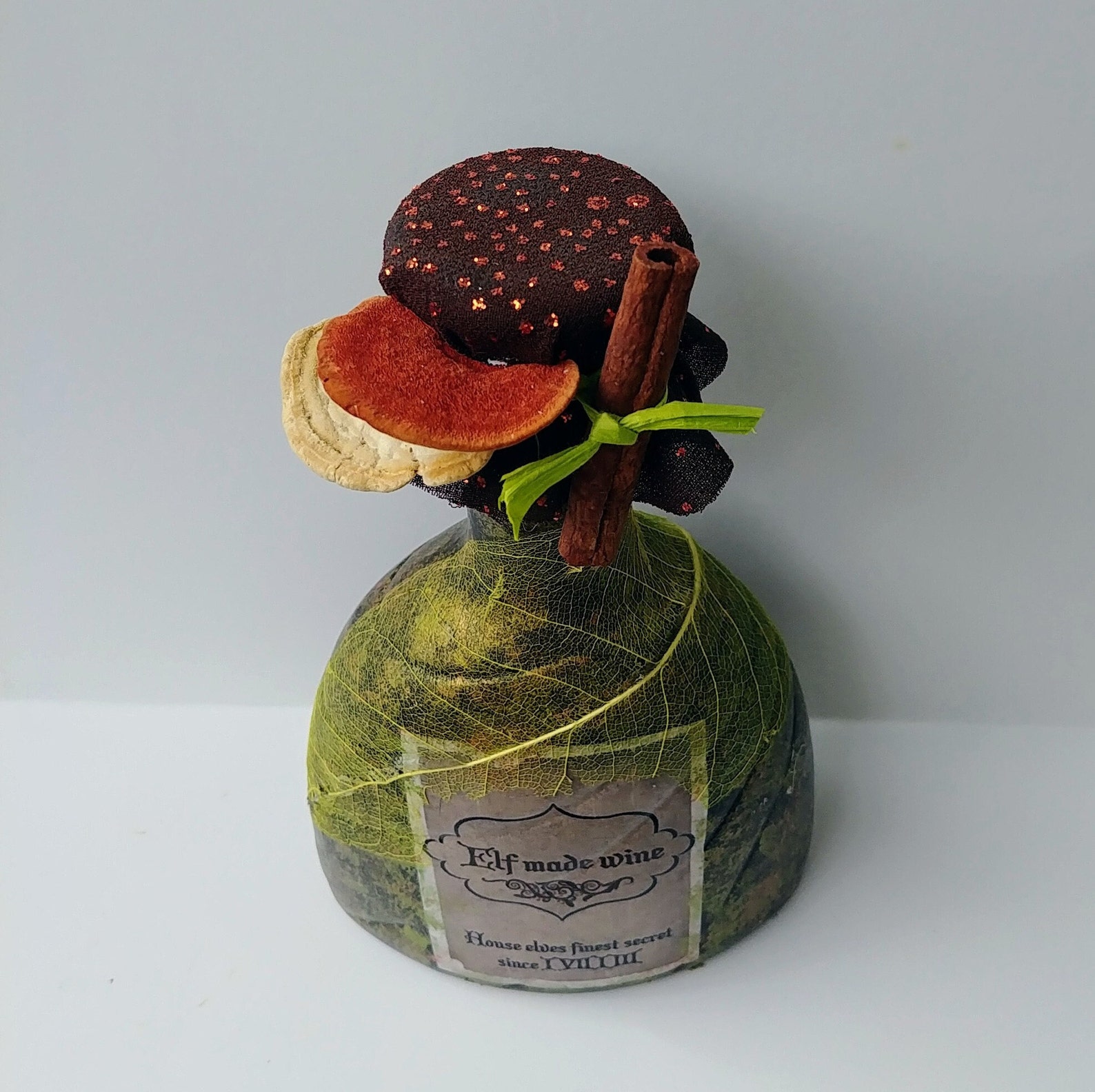 Elf Made Wine Altered Potion Bottle - Etsy