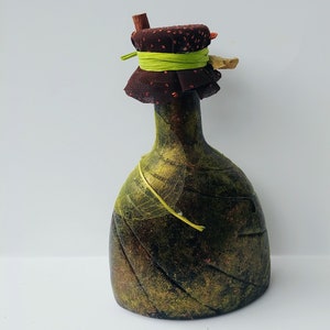 Elf Made Wine Altered Potion Bottle - Etsy