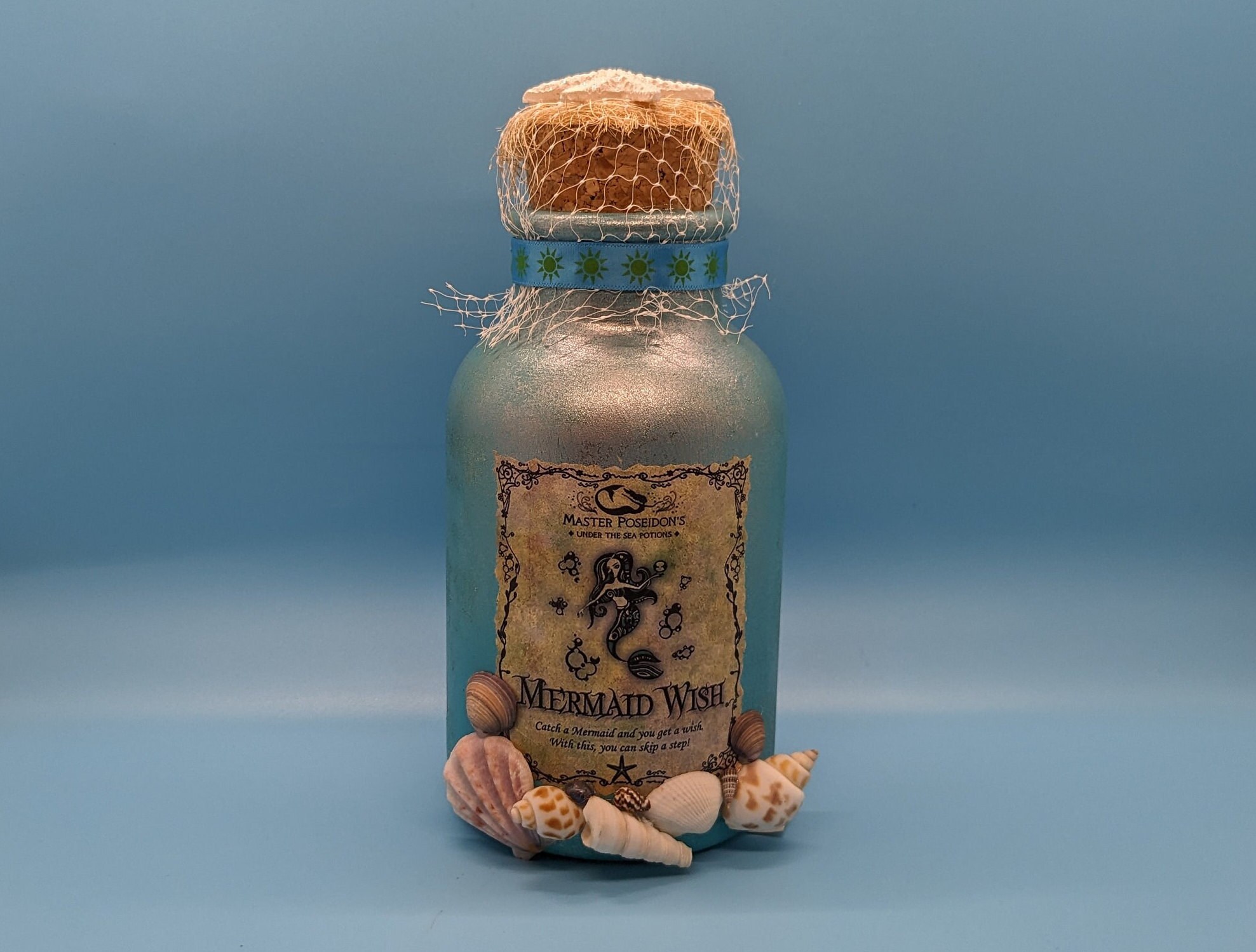 Mermaid Wish Altered Potion Bottle - Etsy