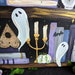 Haunted Library Set of Acrylic Paintings - Etsy