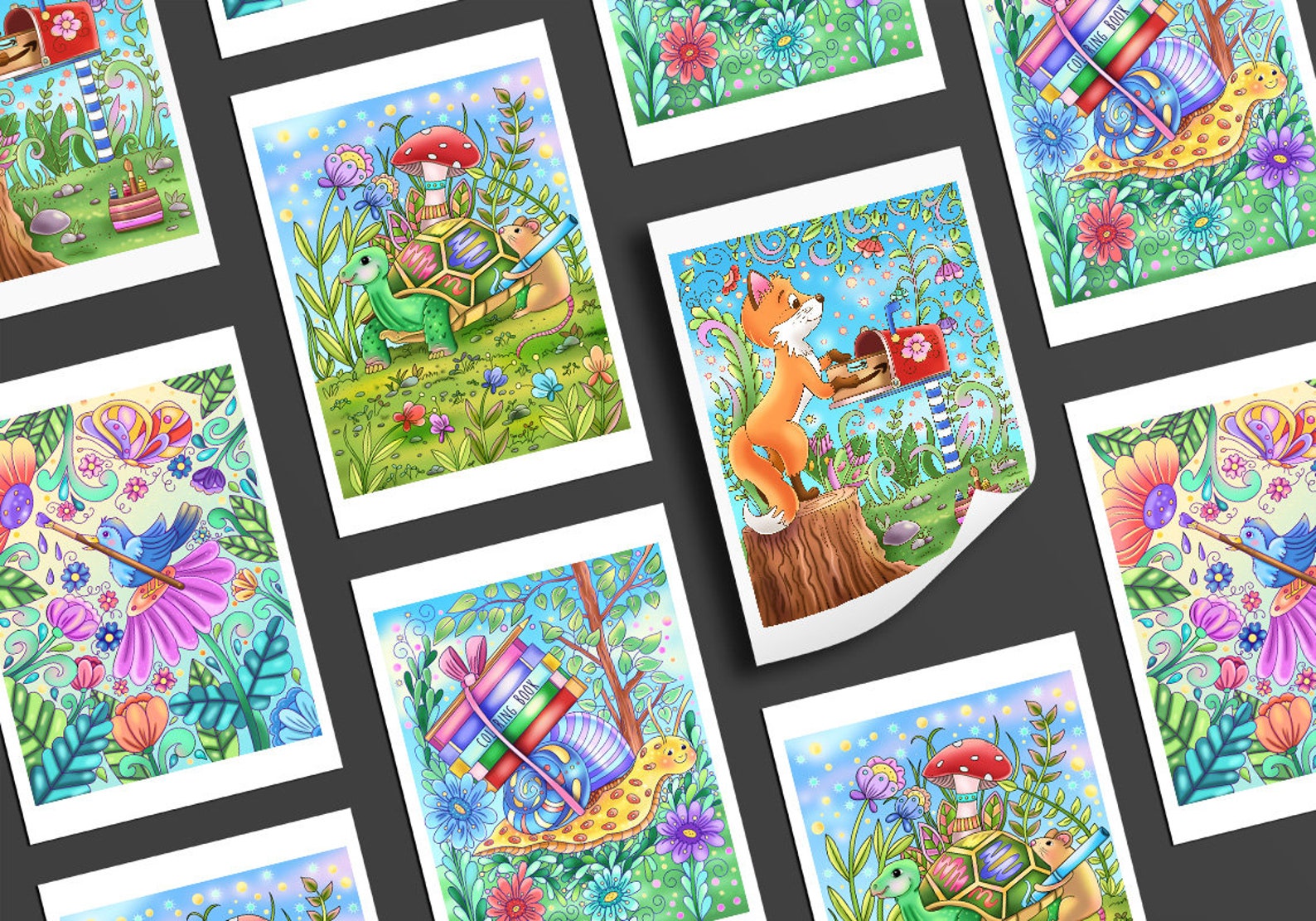Ava Browne Malbücher | Secret Garden Coloring Party Malbuch, Erwachsene ...