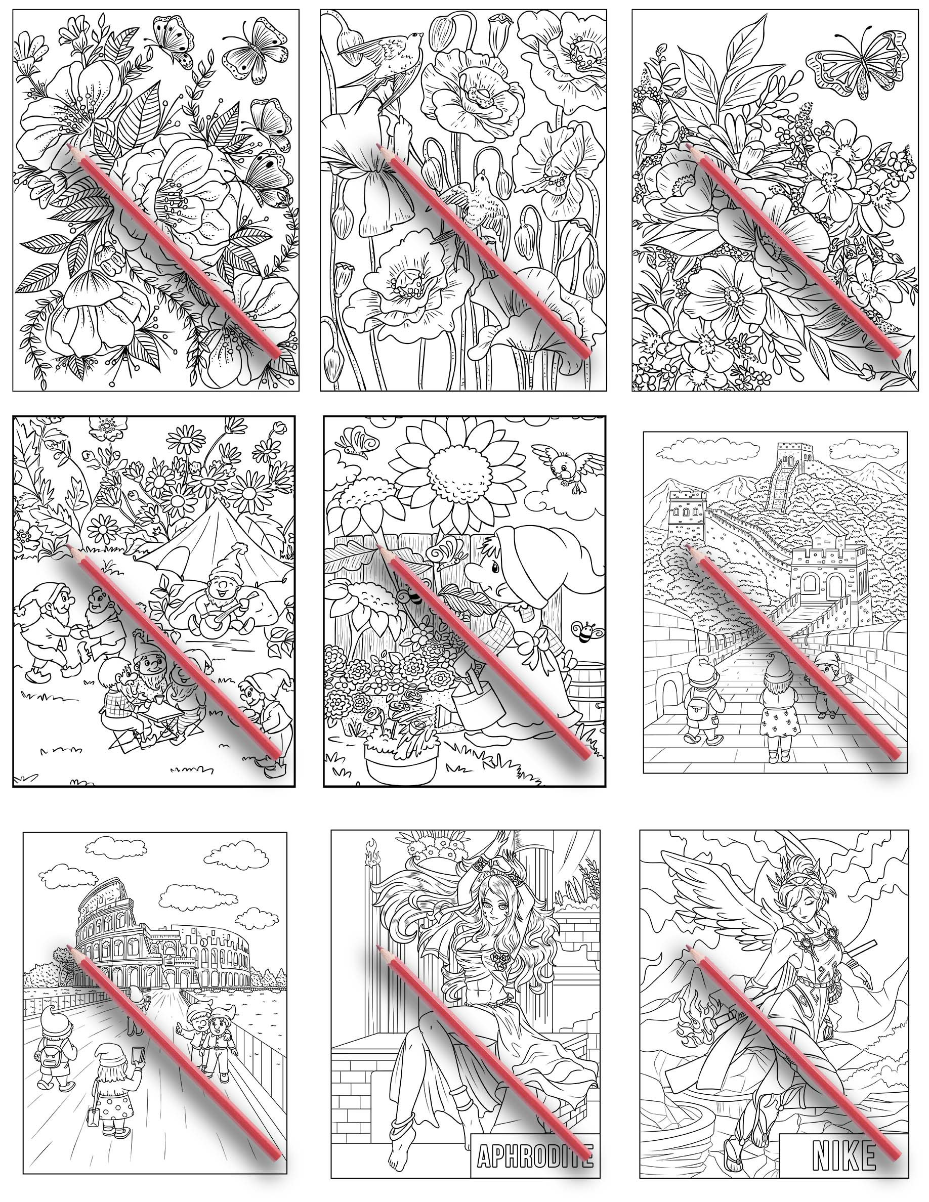 Ava Browne Coloring Books | 100 PAGES Greatest Hits Coloring Book ...