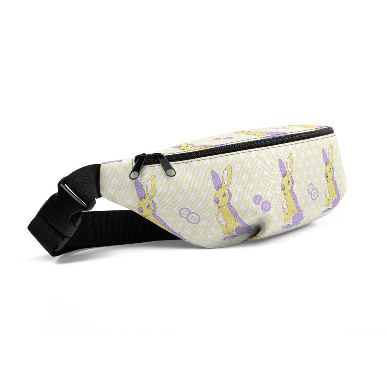 Cute Bunny Fanny Pack Stuffy Bunny Scruffy Bunny Waist Bag Etsy
