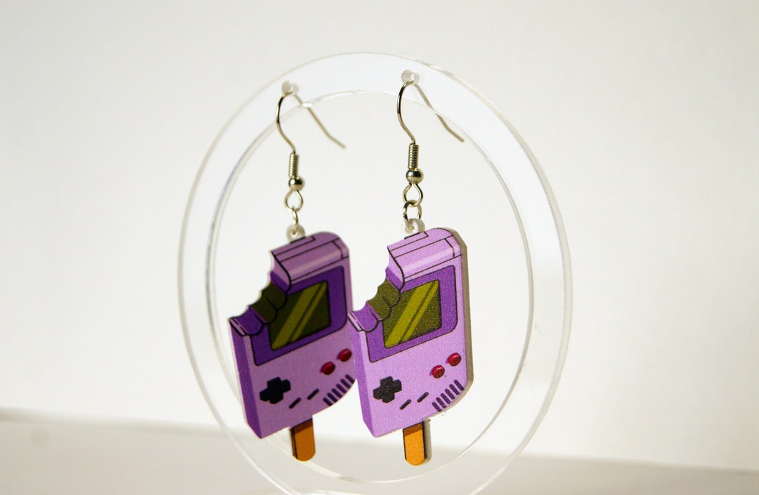 Retro Video Game Earrings, Funky Earrings, 80s Earrings, Gift for Her ...