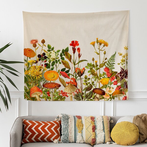 Plant Wall Tapestry - Etsy