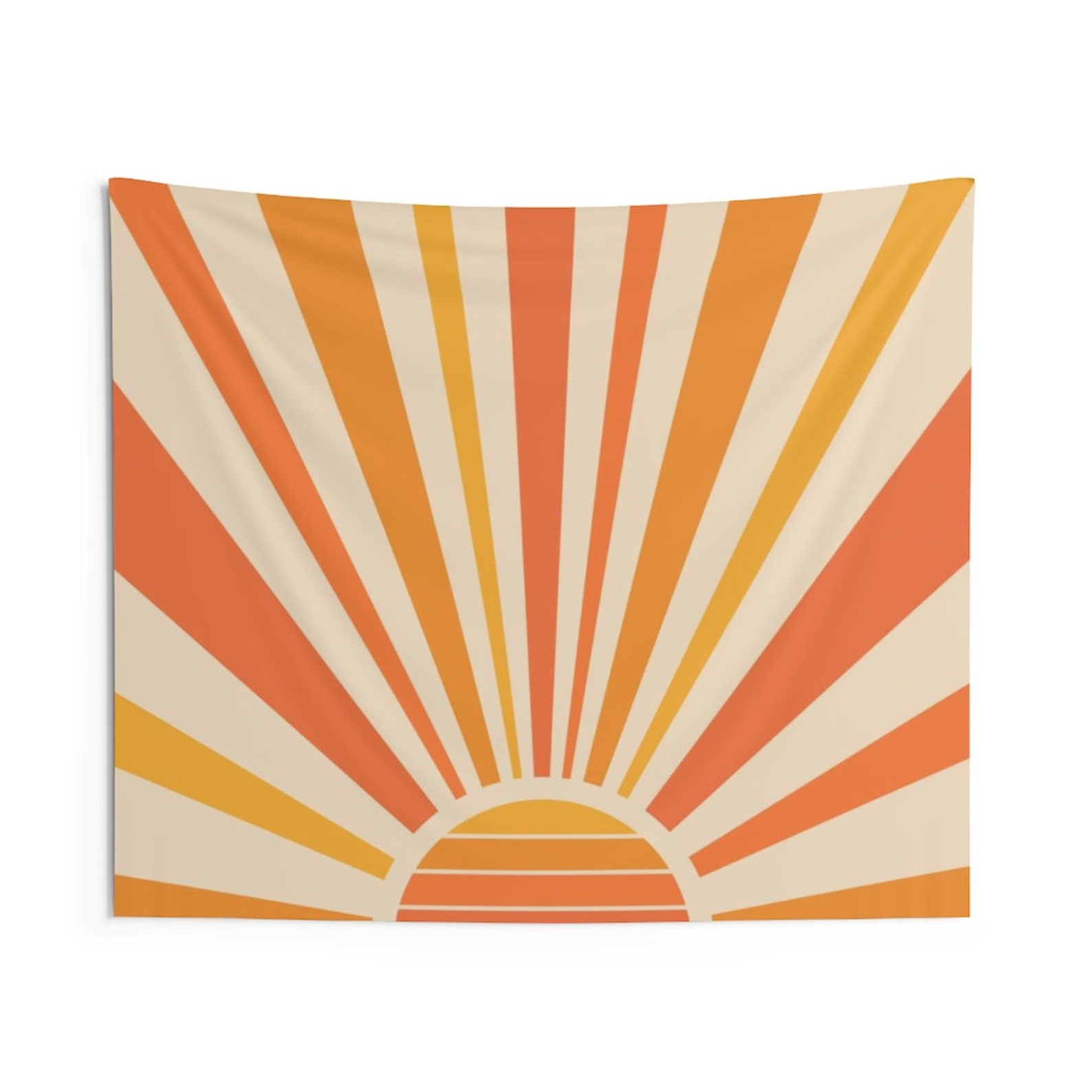 Sun Tapestry Wall Hanging Retro Home Decor Indoor Wall - Etsy