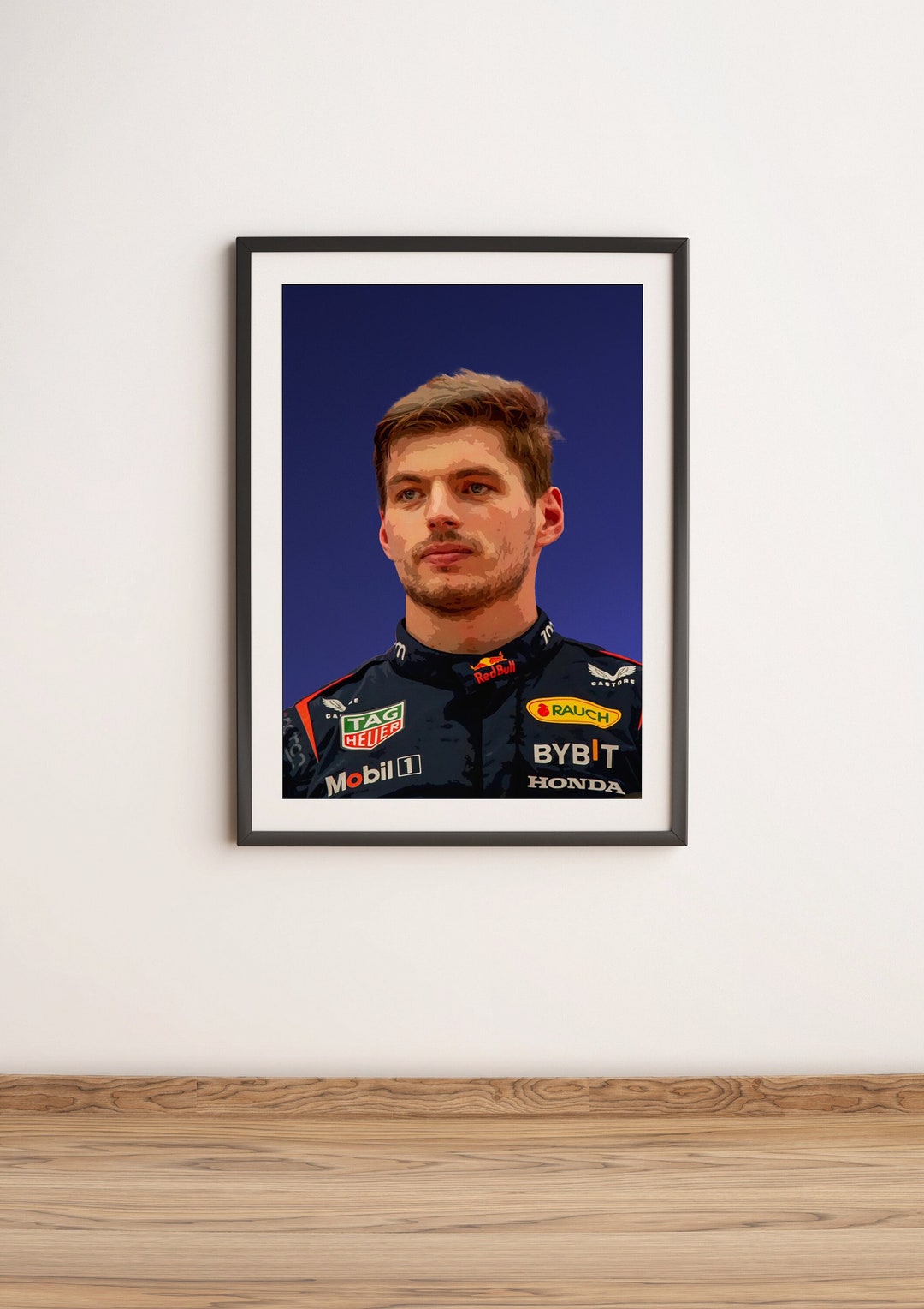Max Verstappen Red Bull F1 Team Poster Formula One Wall Decor F1 Racing ...