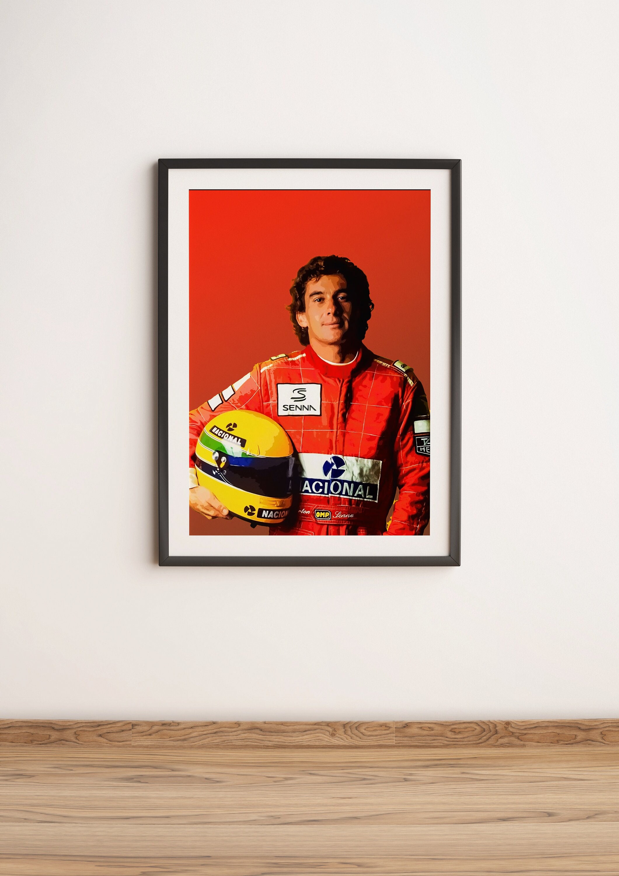 Ayrton Senna F1 Legend Poster Formula One Wall Decor F1 Racing Poster ...